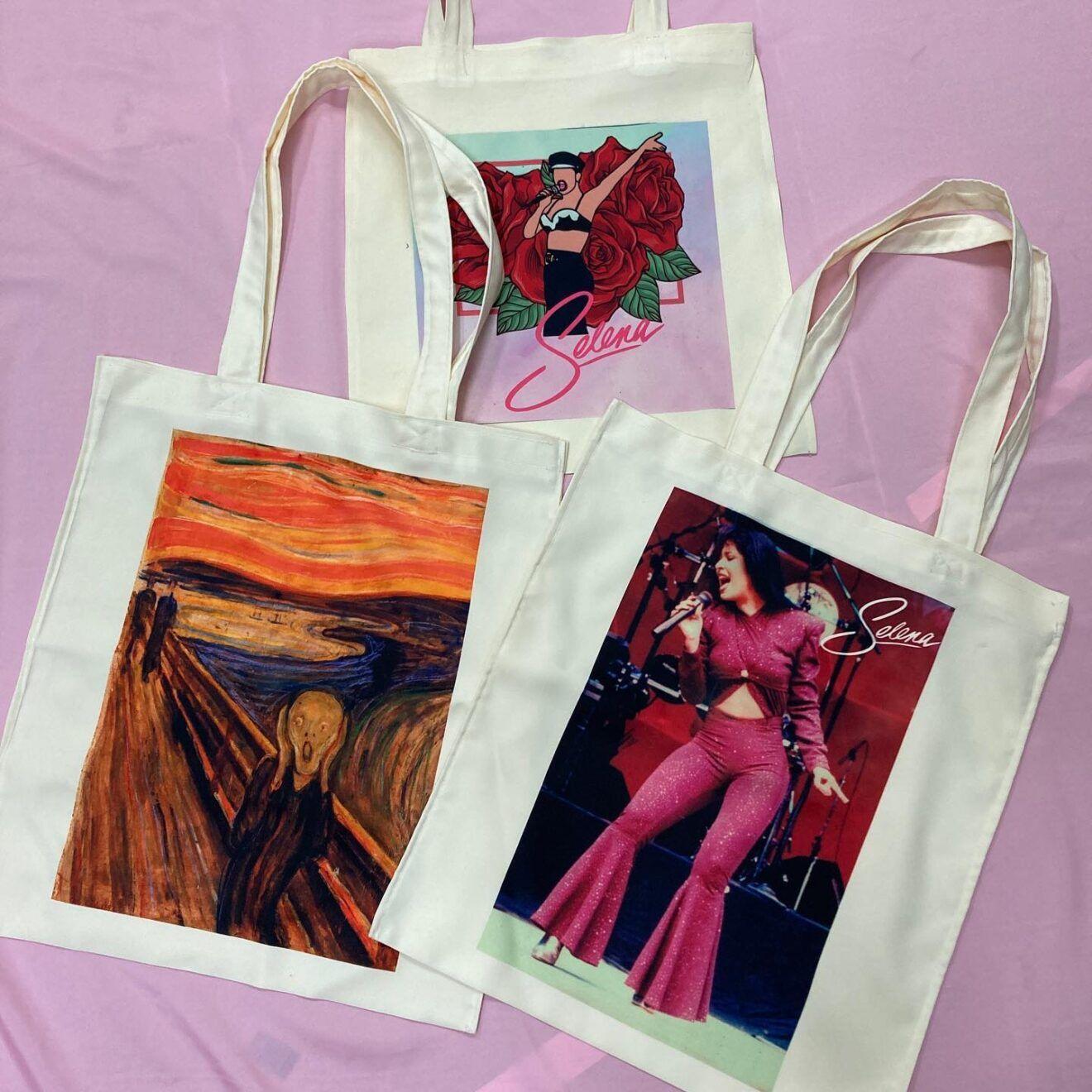 100 Bolsa De Tela Tote Bag Personalizada Mayoreo - CALATE MÉXICO